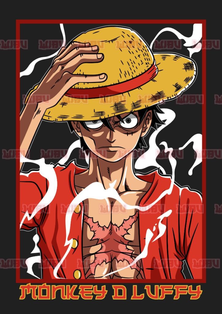 Áo thun Wibu One Piece Monkey D. Luffy V2