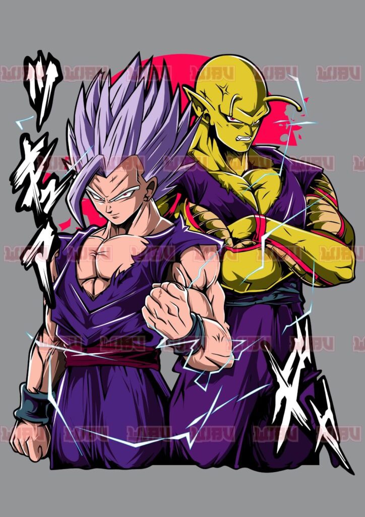 Áo thun Wibu Dragon Ball Super Hero Gohan vs Piccolo