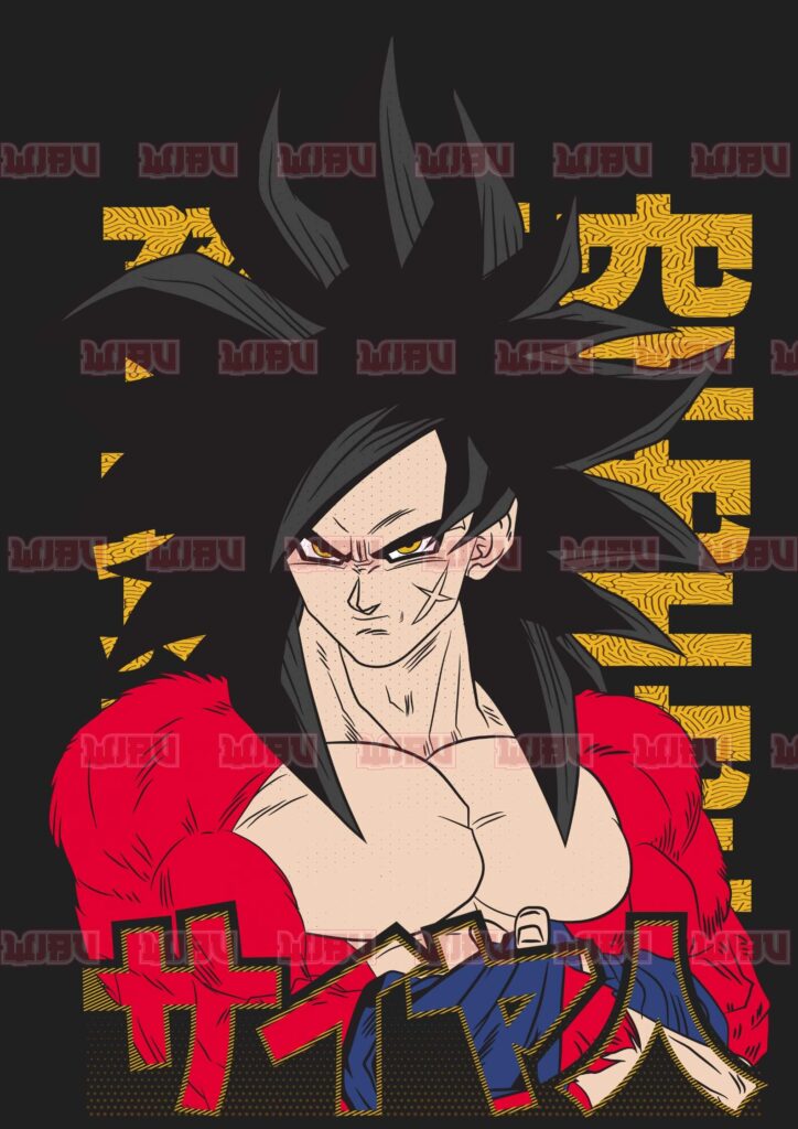 Áo thun Wibu Dragon Ball GT Son Goku